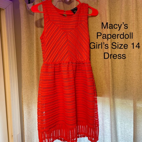 Dresses | Macys Paper Doll Dress | Poshmark